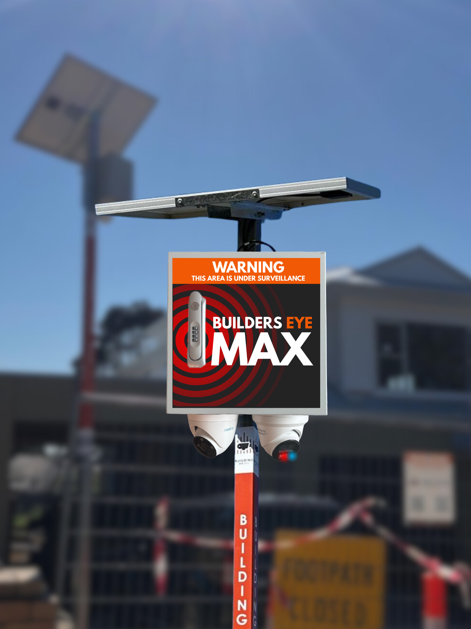 Building Site CCTV - Builders Eye Max - Security & Timelapse